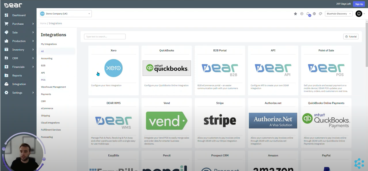 Cin7 Core & Xero Integration: Settings and Account Mapping | BlueHub