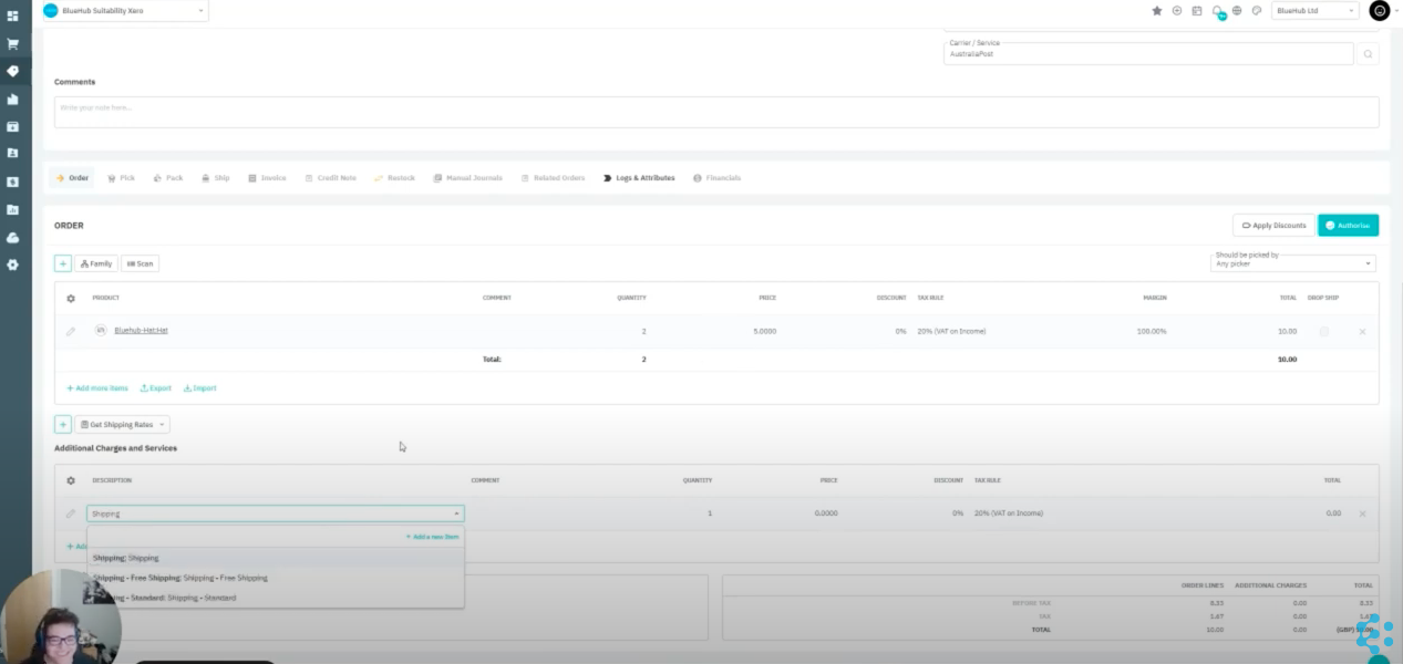 Using the DEAR Systems Sales Dashboard - Guide | BlueHub blog
